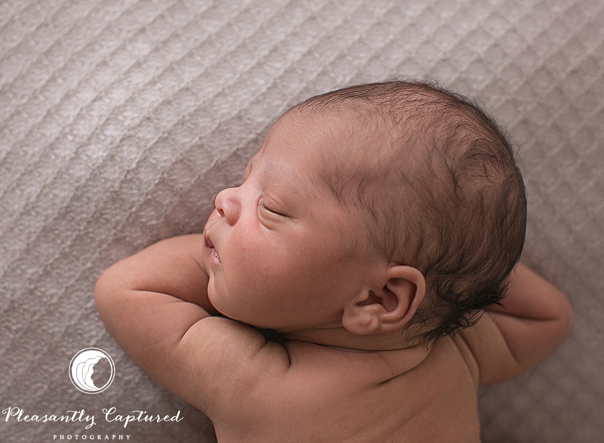 Handsome baby boy Kyson | Newborn Photographer Jacksonville NC