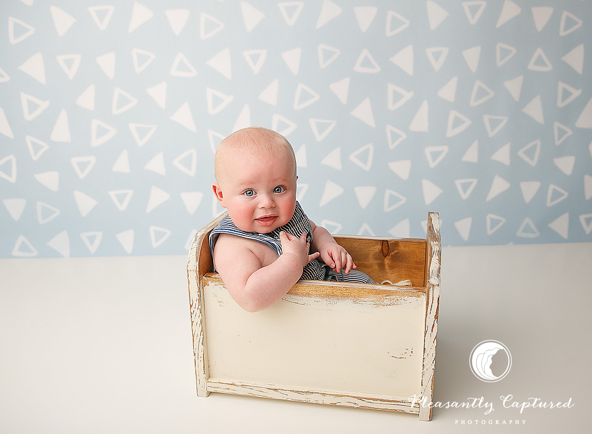 Studio Sitter Session with Baby C| Pleasantly Captured Jacksonville NC